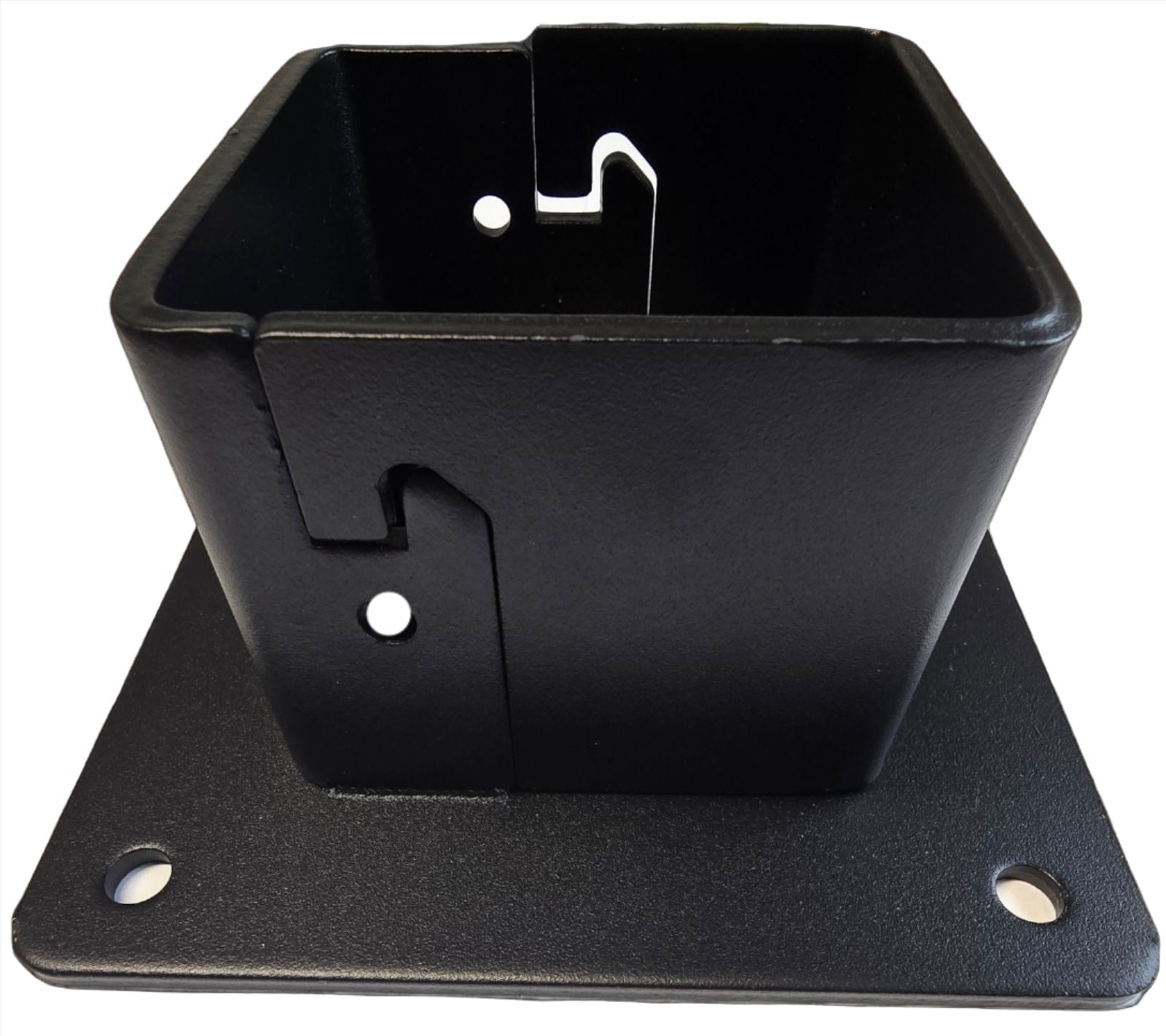 Fortress Evolution Steel Post Anchor Bracket – Secure Deck Posts | Deck Deals