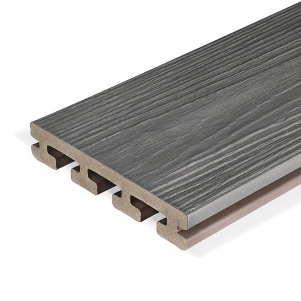 Eva-Last Infinity I-Series Composite Decking (Concrete Grey) – Deck Deals